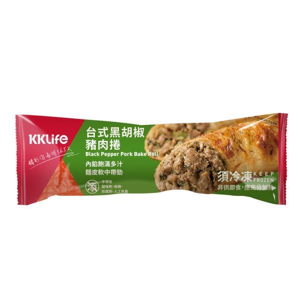 【滔滔】KKLife 台式黑胡椒豬肉捲｜180G 麵皮Q彈 多汁內餡 三分鐘快速加熱 團購美食 不含防腐劑甜味劑味精 | 蝦皮購物