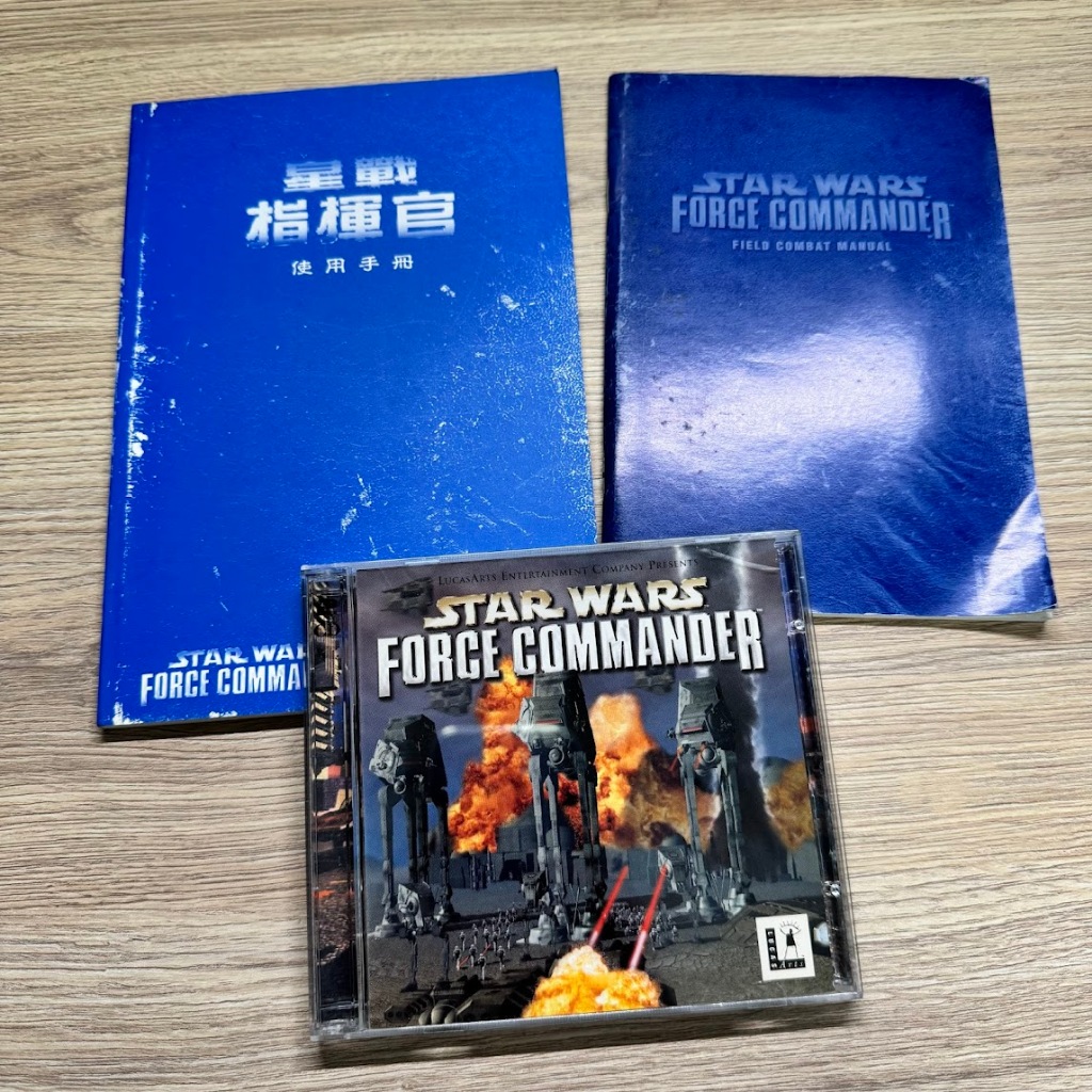 2000 骨灰電腦遊戲 PC STAR WARS FORCE COMMANDER 星際大戰 星戰指揮官 | 蝦皮購物