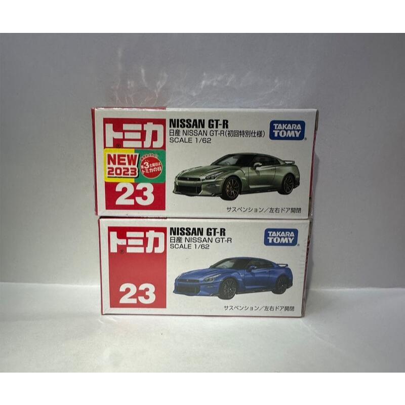《HT》TOMICA 多美小汽車 NO.23 NISSAN GT-R 初回228325+普228387 | 蝦皮購物