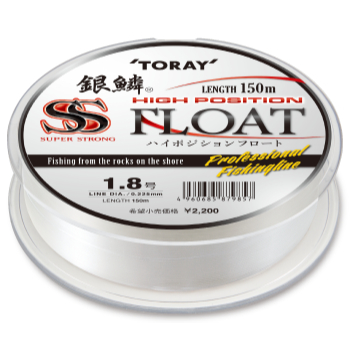 日本 TORAY 銀鱗SS HIGH POSITION FLOAT 浮水線 尼龍線 磯釣母線 磯道系 150米 白色 | 蝦皮購物