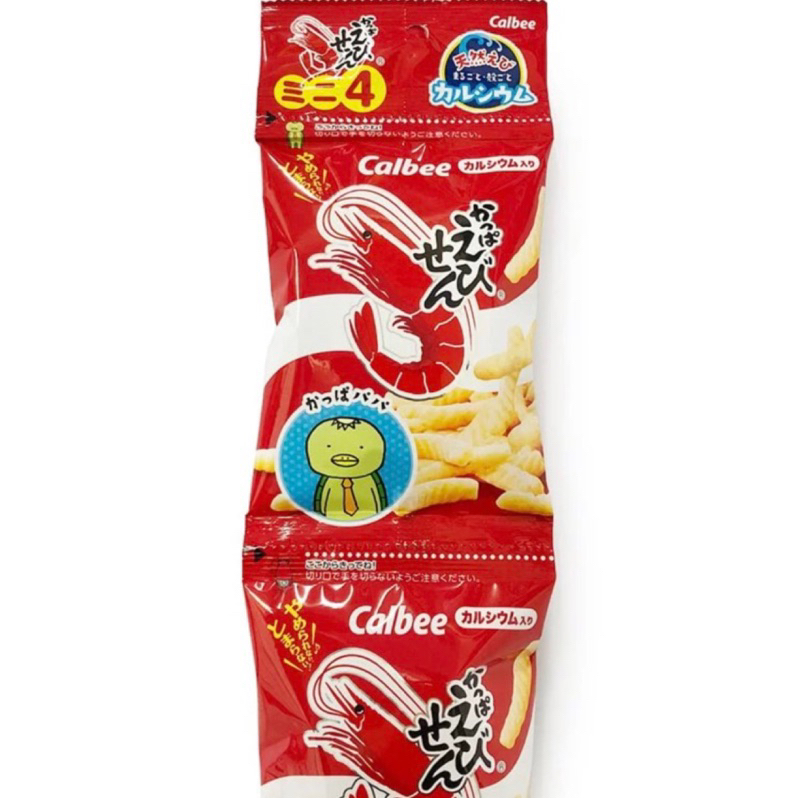卡樂比Calbee 4連袋蝦條 48g | 蝦皮購物
