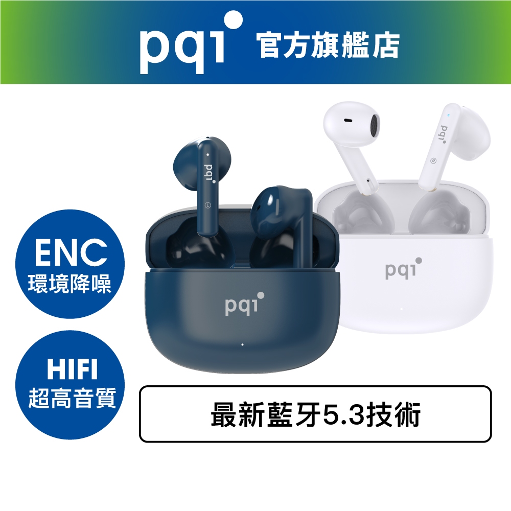 PQI BT09 降噪真無線藍牙耳機 | 蝦皮購物