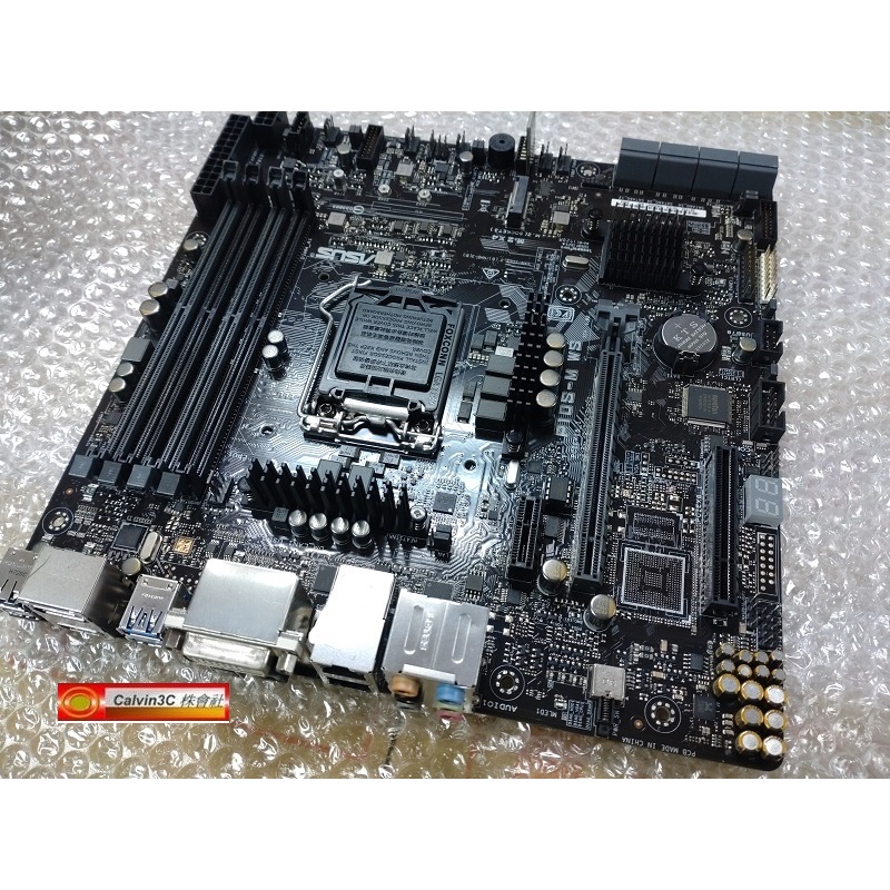 高階 華碩 P10S-M WS 1151腳位 Intel C236晶片組 搭配CPU 記憶體 DDR4 HDMI TPM | 蝦皮購物