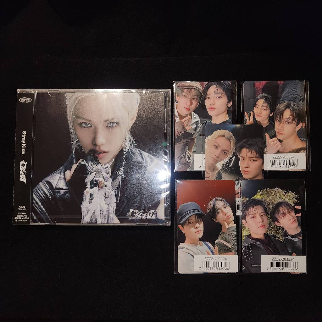 Stray Kids JAPAN 2nd ALBUM『GIANT』日專 FC 限定盤 菲 Felix 單封 雙人卡 | 蝦皮購物