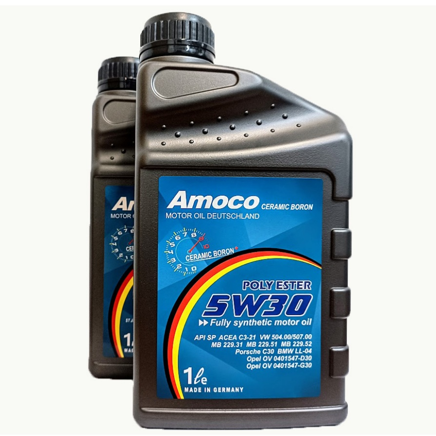 AMOCO 5w30 5W-30 奈米氮化硼 全合成 多元酯 酯類 汽柴油 ESTER 機油 C3 504.507 | 蝦皮購物