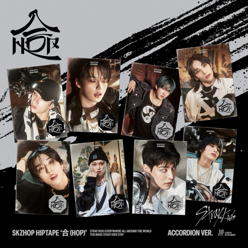 Stray Kids_HOP ALBUM [ACCORDION V.]_PHOTO CARD_「合」單封版專卡 | 蝦皮購物