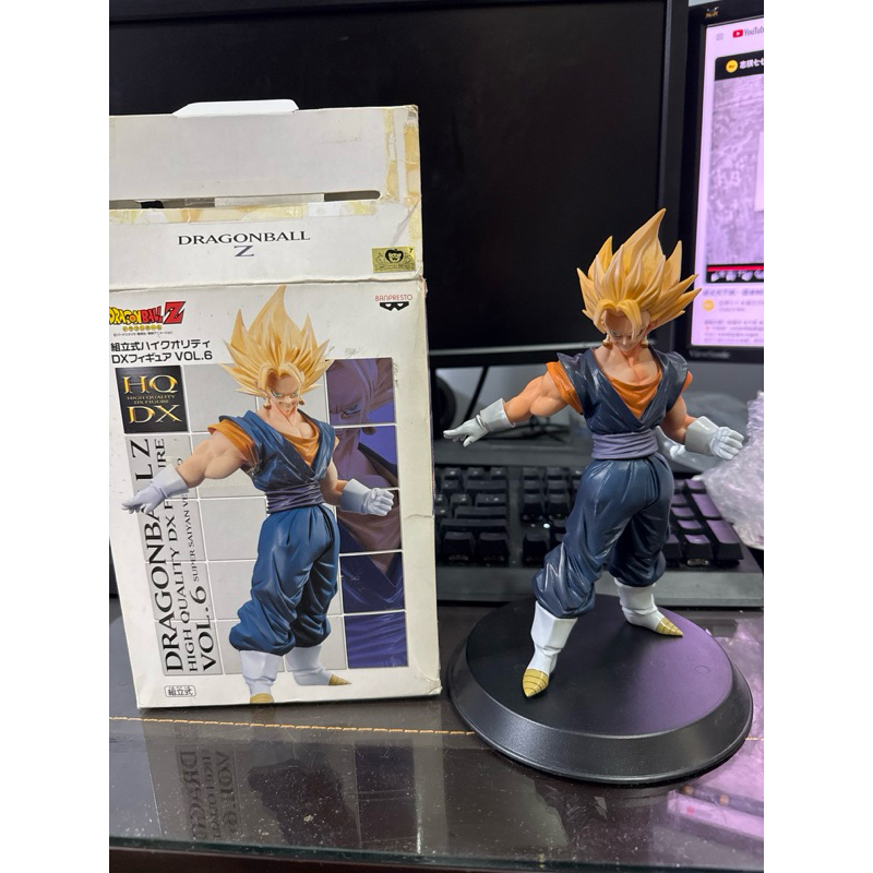 ⚠️請注意有盒拆擺 日版 金證 七龍珠 老物 HQDX Vol.6 組立式 貝吉特 | 蝦皮購物