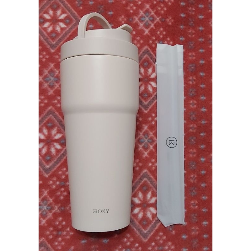 WOKY 沃廚 二代渾圓杯 雙層陶瓷款750ml | 蝦皮購物