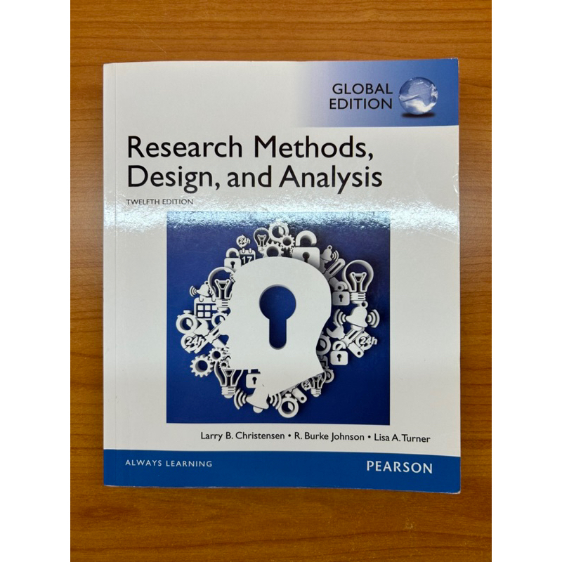 [二手]Research Methods, Design, and Analysis (12E) /心理系原文書 | 蝦皮購物