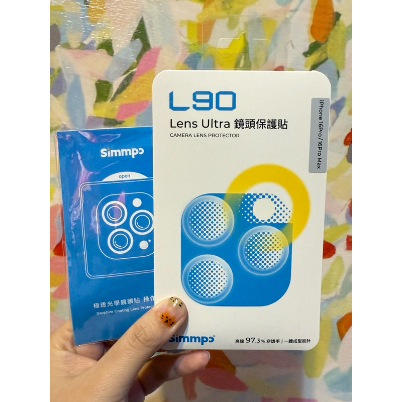 simmpo L90鏡頭保護貼i16pro/16pro max | 蝦皮購物