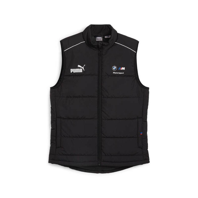 @SIX@PUMA BMW 系列 MT7+鋪棉背心 男款 經典款 黑白 627452-01 | 蝦皮購物