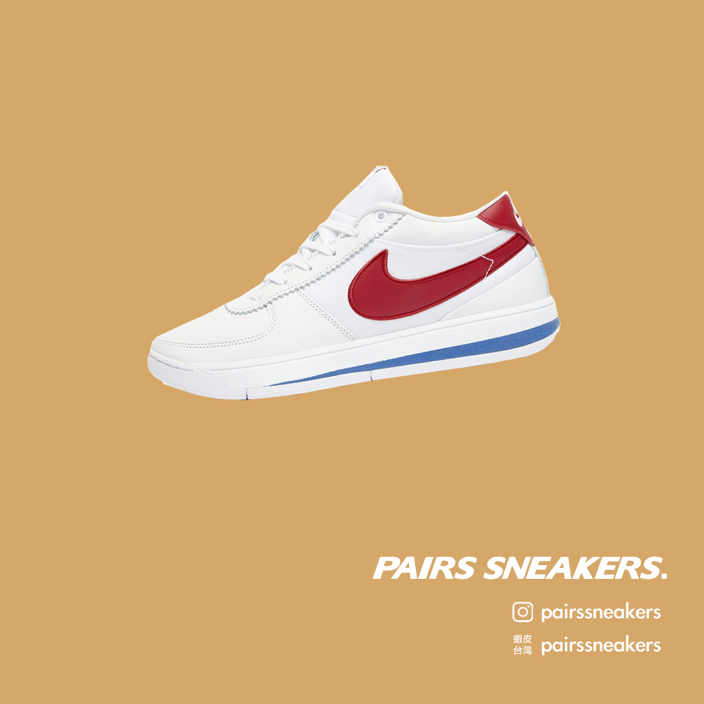 NIKE Book 1 Forrest Gump 阿甘鞋 實戰 XDR 耐磨 籃球鞋 白 藍 紅 FJ4250-105 | 蝦皮購物