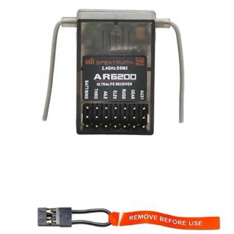 [東寶模型]Spektrum AR6200 2.4G 接收机 兼容SPEKTRUM JR DSM 2遥控 | 蝦皮購物