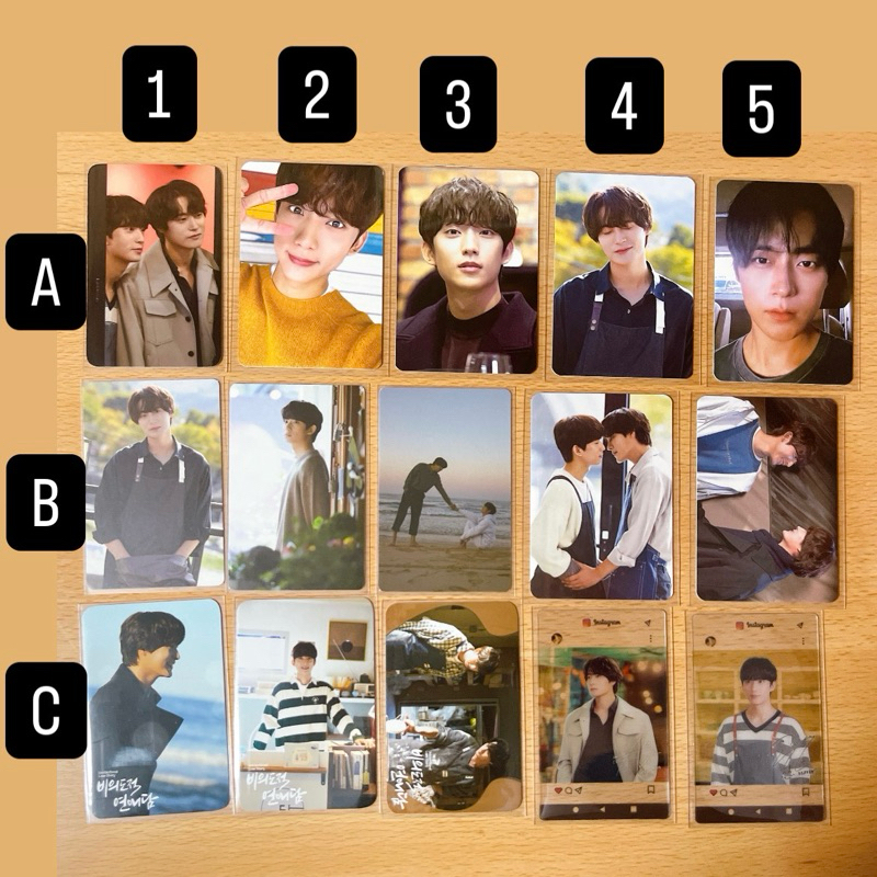 非意圖的戀愛談 車瑞元 孔燦 B1A4 POP-UP STORE 寫真書 日本見面會 官方 小卡 BL | 蝦皮購物