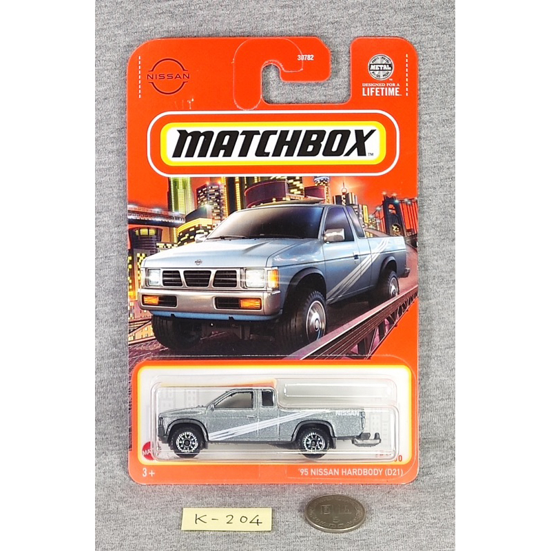 K-204：2019年MATCHBOX絕版品MB 1206 、1995 NISSAN HARDBODY（D21） | 蝦皮購物