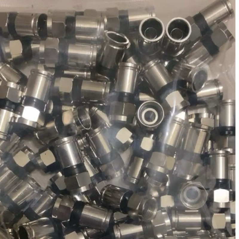 5C接頭，5C2V電視線接頭，第四台專用、監視器，壓縮式防水接頭 | 蝦皮購物