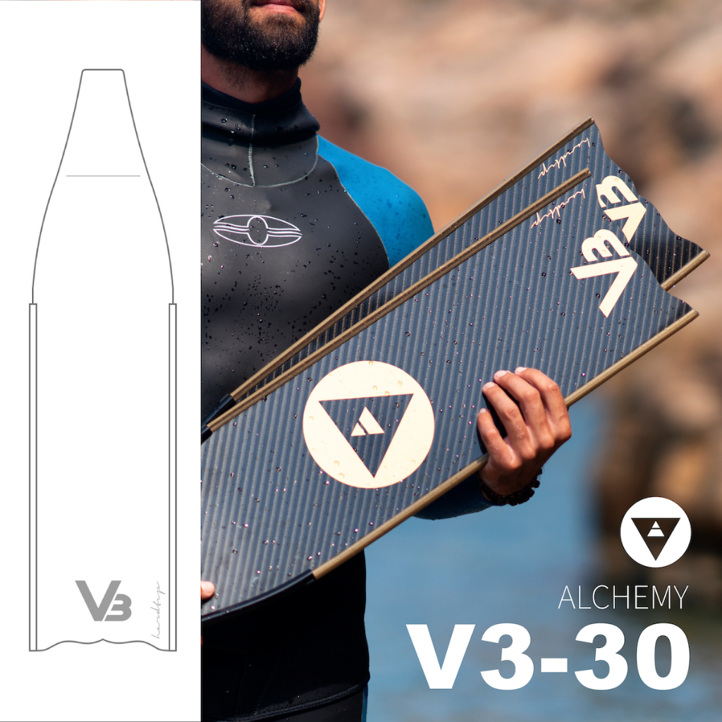 【Alchemy Taiwan 三角臺灣(臺灣官方)】Alchemy V3-30｜純碳纖維長蛙鞋 (五年保固) | 蝦皮購物