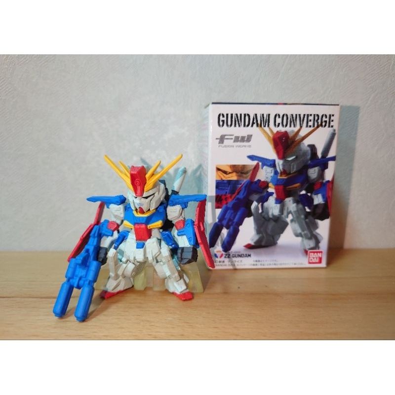 (已組) 鋼彈 FW GUNDAM CONVERGE 69 ZZ鋼彈 | 蝦皮購物