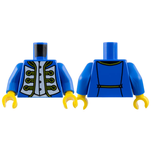 LEGO 樂高 藍色 人偶 身體 衣服 官兵 帝國總督外套 973pb5293c01 | 蝦皮購物