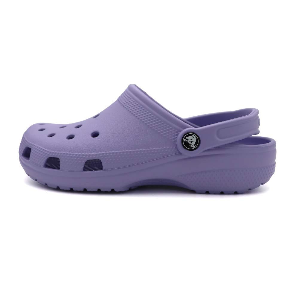 Crocs 卡駱馳 紫色 經典 休閒 洞洞鞋 涼拖鞋 女款 B6013【新竹皇家10001-5BN】 | 蝦皮購物