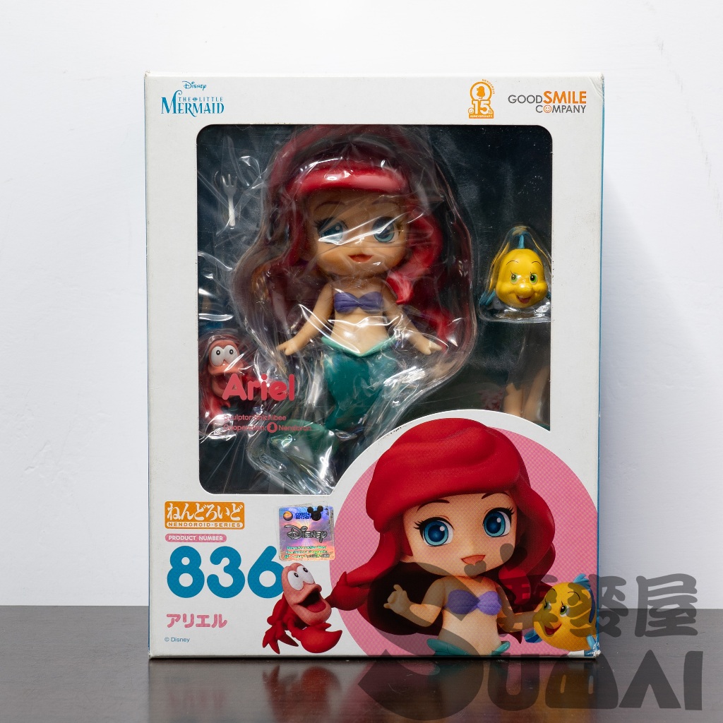 【SuMai粟麥屋】現貨 代理版 GSC 黏土人 迪士尼 小美人魚 愛麗兒 可動 公仔 | 蝦皮購物