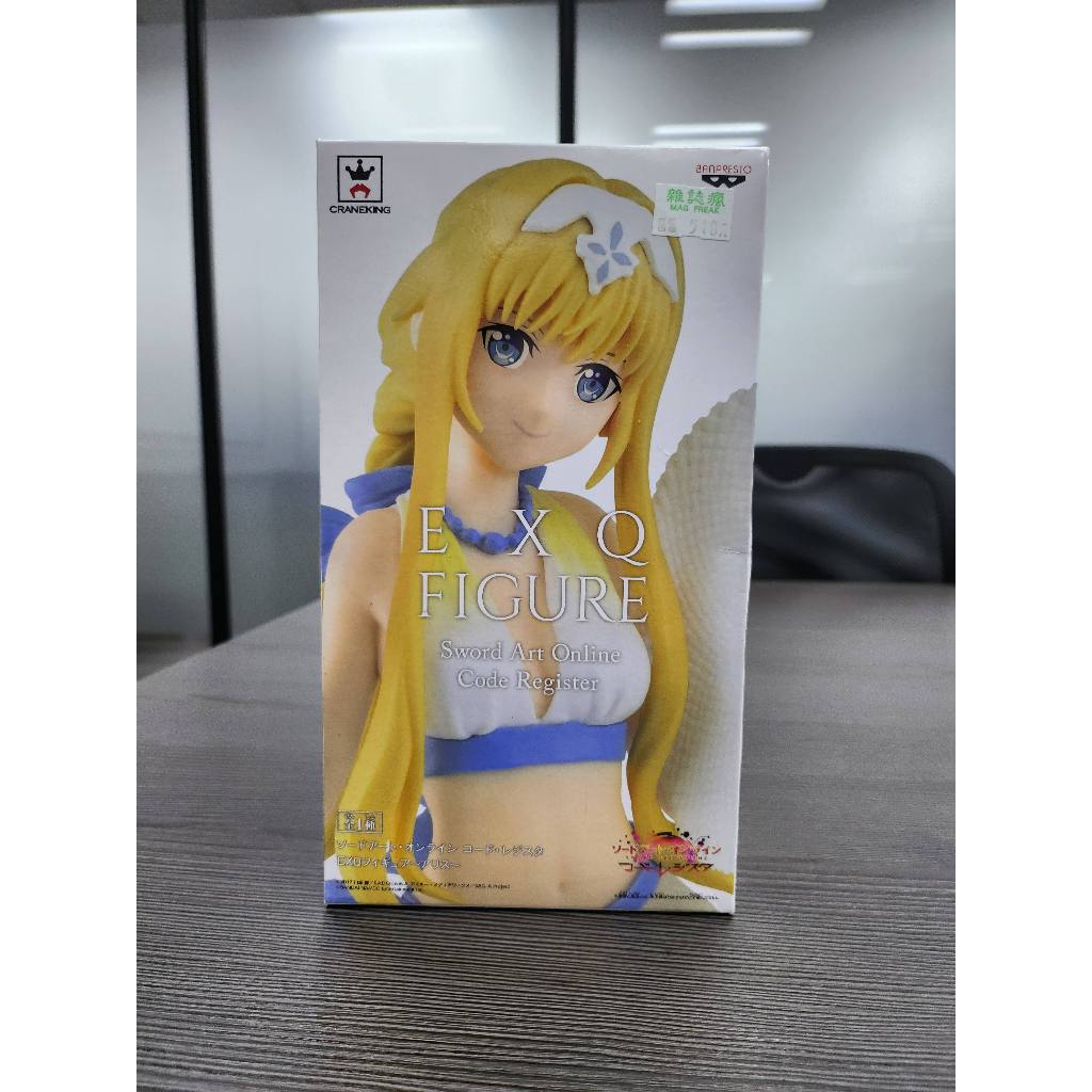 【出清特價】台灣代理版 EXQ 刀劍神域 SAO Code Register 記憶碎片 愛麗絲 泳裝 模型 全新未拆 | 蝦皮購物