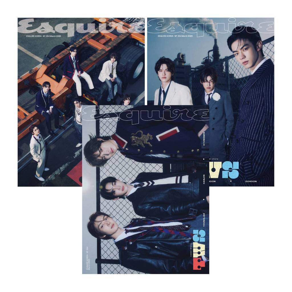 KPM-預購 Esquire (KOREA) 3月號 2025 三款 封面 TWS 內頁 A2O Rookies Mr. Trot 3 特別 ...