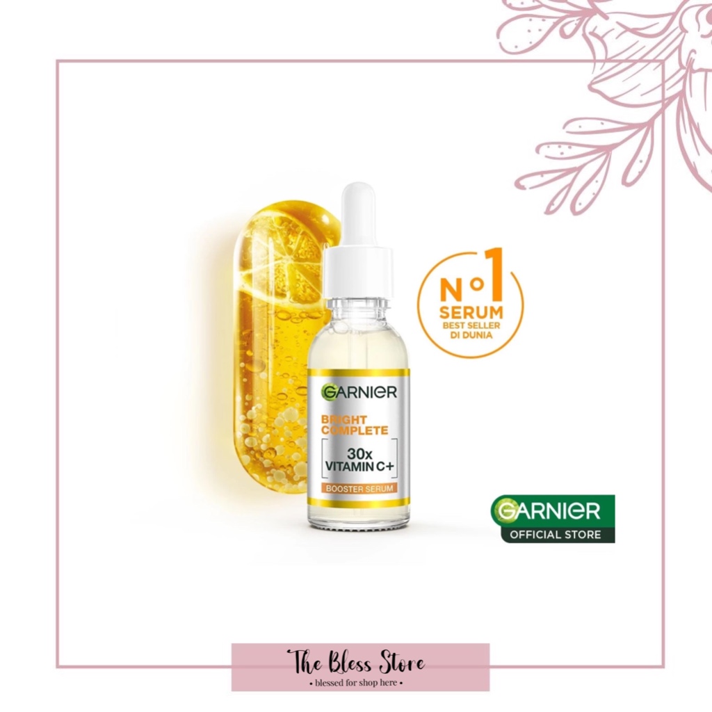 [PO] Garnier Bright Complete Vitamin C 30x Booster Serum | 蝦皮購物