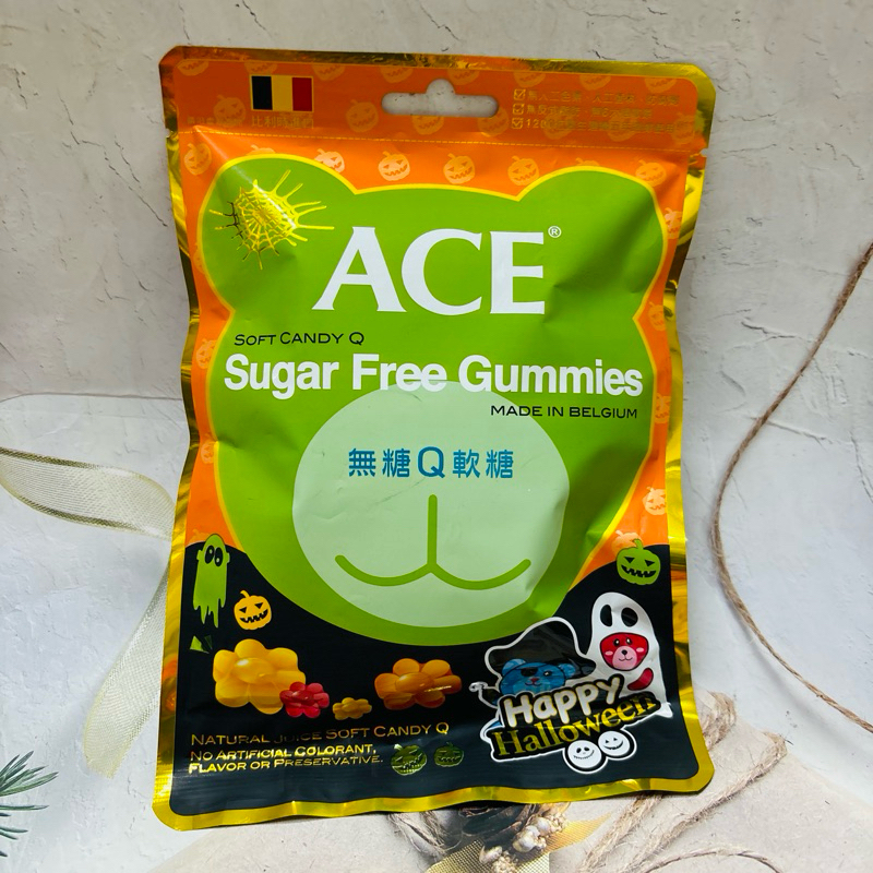 [出清良品]比利時 ACE 無糖Q軟糖48g ～多款可選（請確認效期再下單） | 蝦皮購物