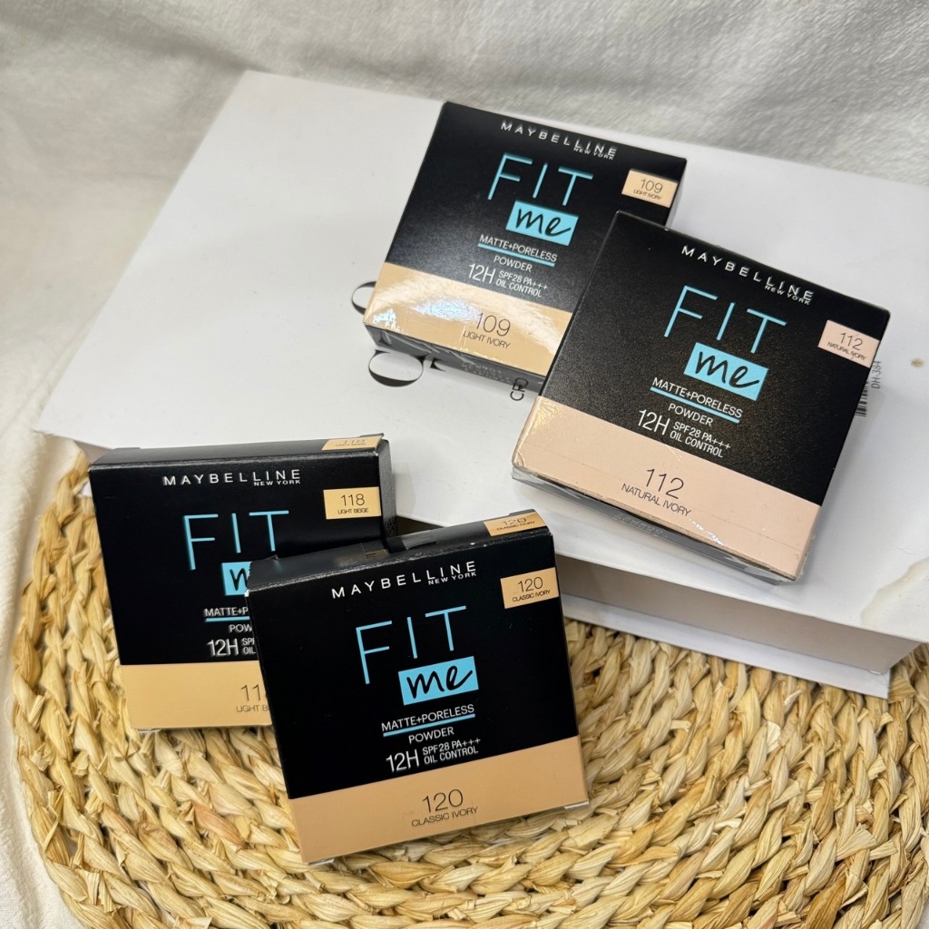 媚比琳 舊款 反孔特霧控油粉餅SPF28 PA+++ 118自然色 109 120 112 舊款有鏡子粉撲 | 蝦皮購物