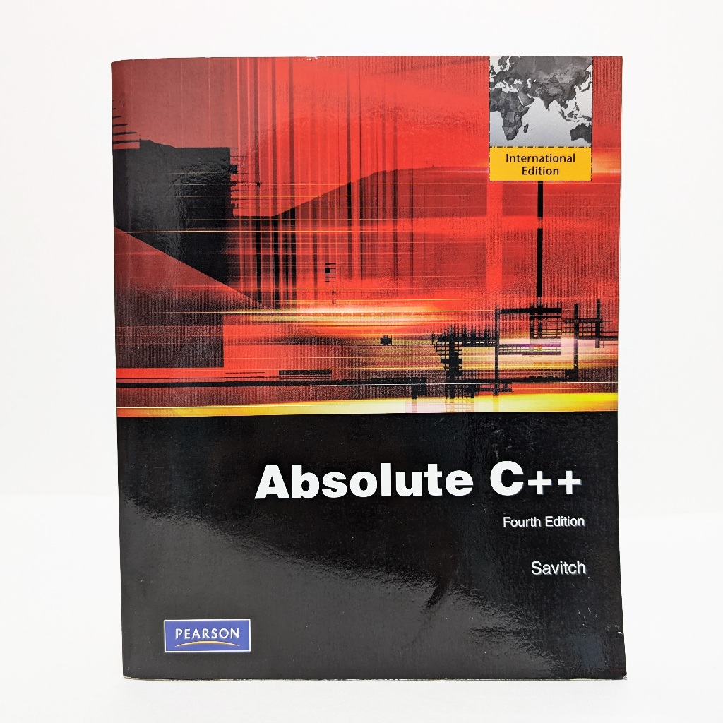 [二手] Absolute C++ Savitch Pearson 程式 設計 C 資工 資訊 資管 原文書 物件導向 | 蝦皮購物