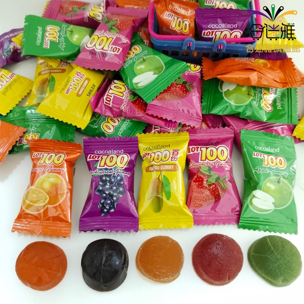 一百份綜合軟糖(綜合水果味QQ軟糖) 200g/包(約27顆)【合迷雅旗艦館】 (異國風味糖) | 蝦皮購物