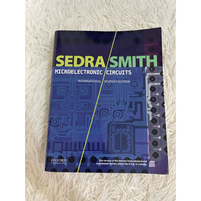 Microelectronic circuits 7e 微電子學 第七版 原文書 Sedra Smith 近全新 | 蝦皮購物