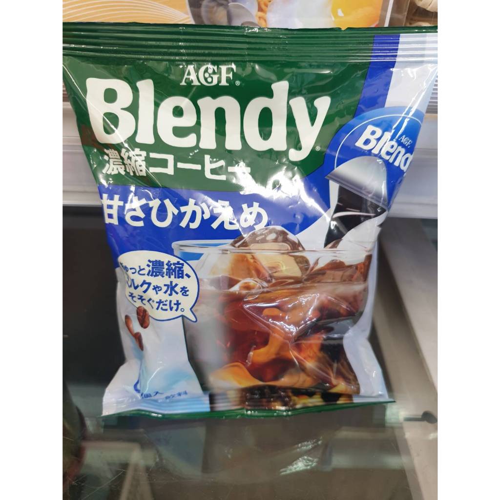 日本 效期2025/8。AGF Blendy 濃縮咖啡球(甘甜糖)6入 | 蝦皮購物