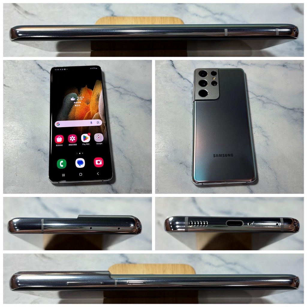 懇得機通訊 二手機 三星 S21 Ultra S21U G9980 12G/256G 銀色【歡迎舊機交換折抵】094 | 蝦皮購物