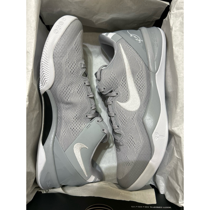 Kobe 8 VIII Protro wolf grey 灰白配色 HF9550-002 | 蝦皮購物
