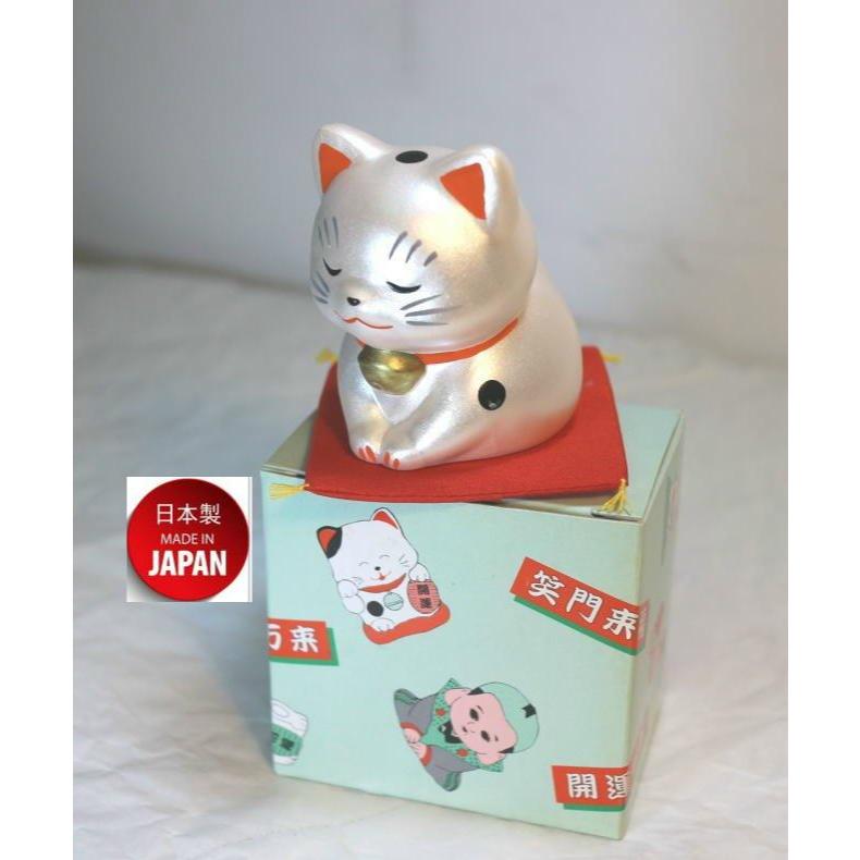 KINTOen~日本製造~笑福喜樂~S298~招財貓~坐~6.5*6.5cm~陶製品~附坐墊 ( 紅 )~ | 蝦皮購物