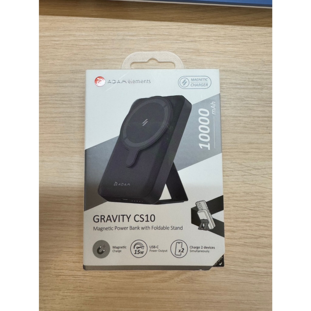 ADAM 亞果元素 GRAVITY CS10 支架式磁吸行動電源 | 蝦皮購物