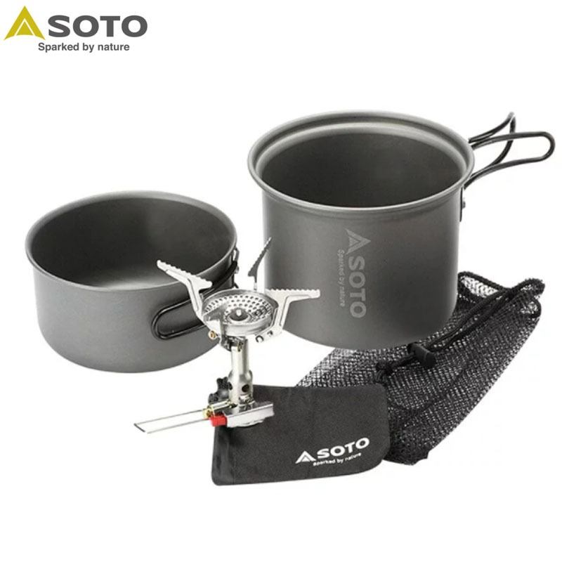 【SOTO 日本】SOTO 攻頂登山爐組 SOD-320CC 野炊用品/露營/登山爐/攻頂爐/戶外登山 | 蝦皮購物