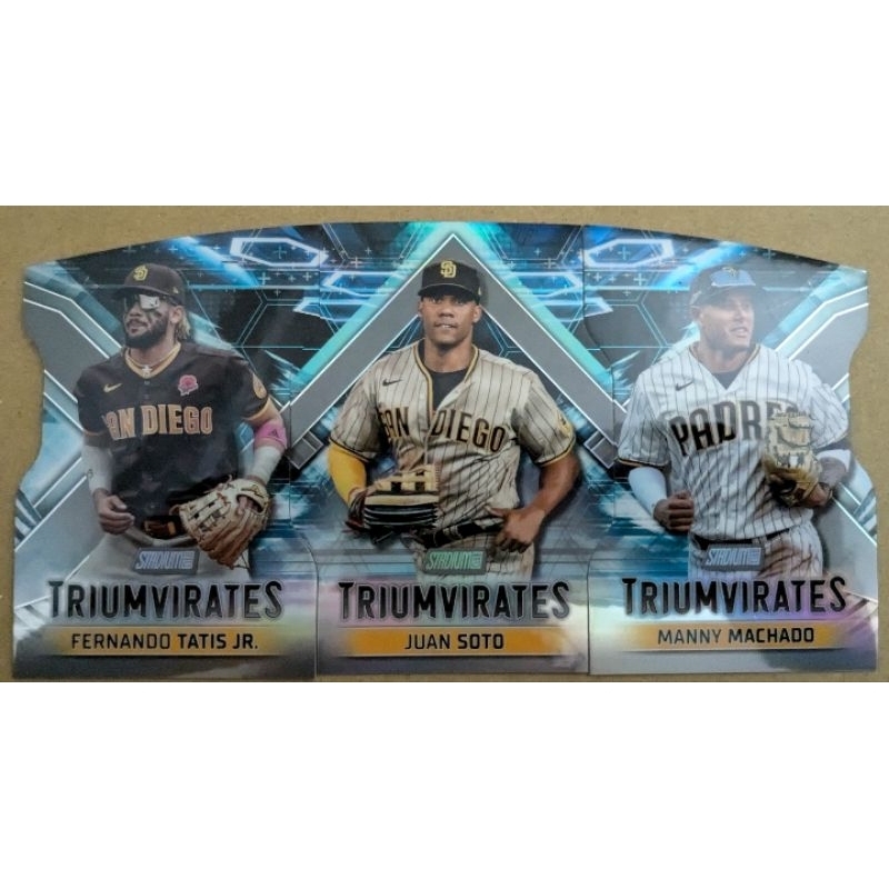 Fernando Tatis Jr. & Juan Soto & Manny Machado 球員卡 2023 STC | 蝦皮購物