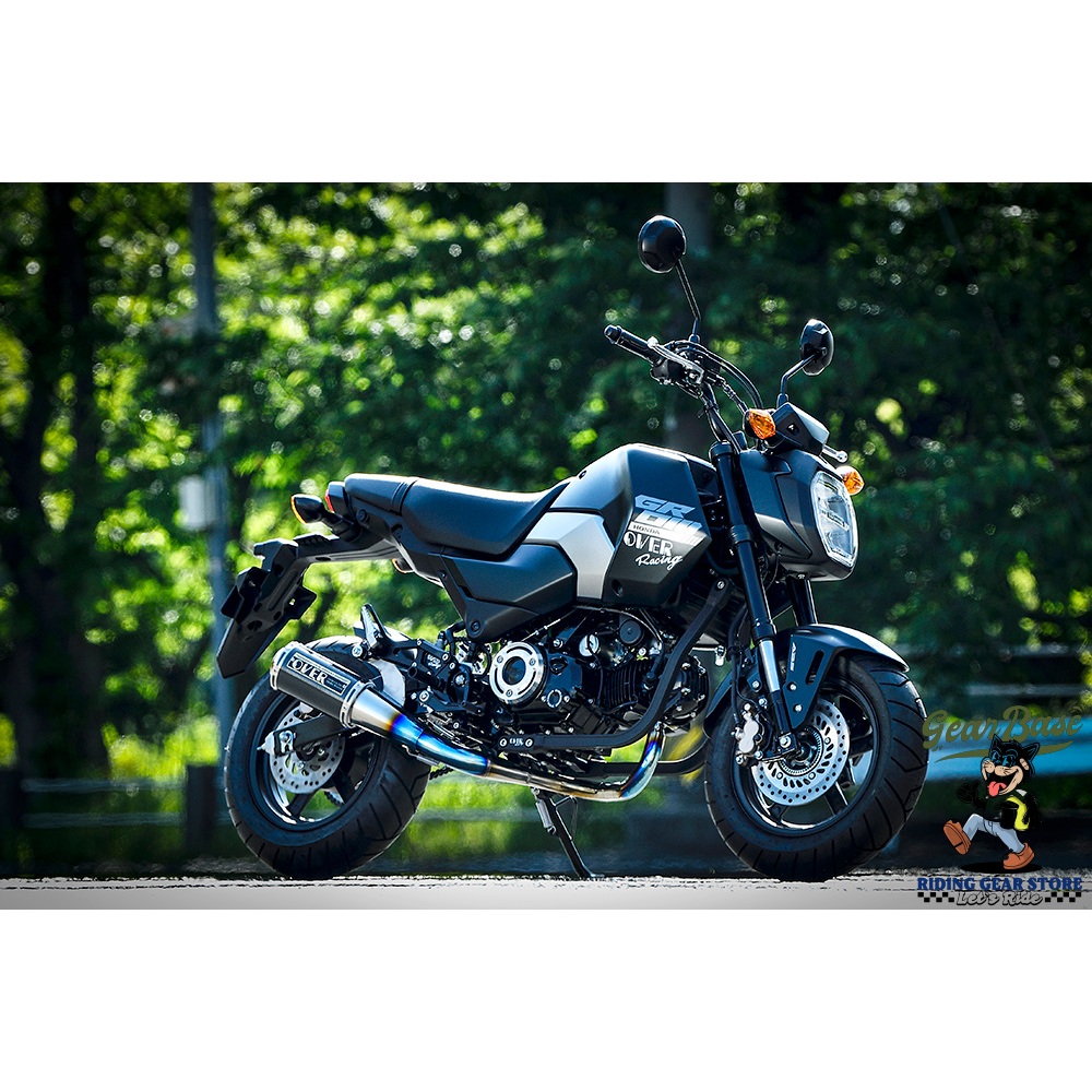 【吉兒基地 Gear Base】OVER RACING GROM MSX 23- 鈦合金 全段排氣管 GP XL 低噪音 | 蝦皮購物