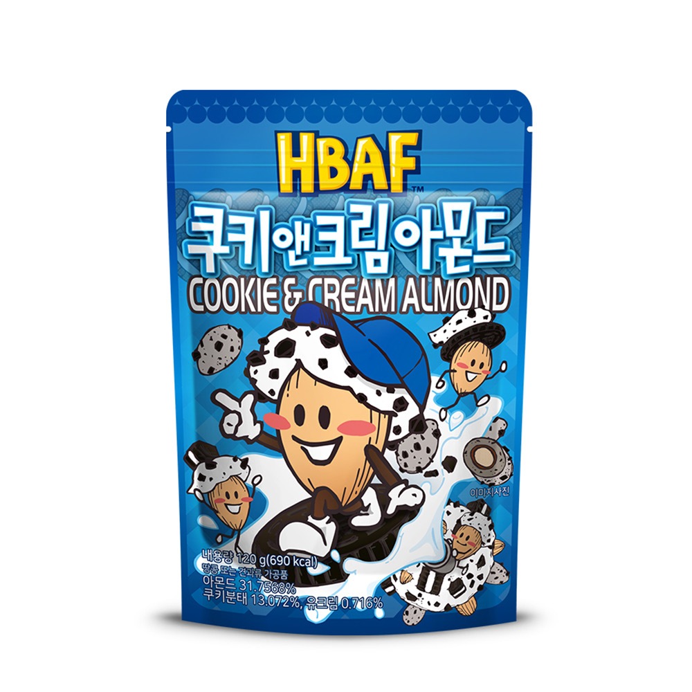 【免運費可刷卡】現貨在台 韓國 HBAF 190g 杏仁果 芥末杏仁果 蜂蜜杏仁果 玉米杏仁果 堅果 海苔 洋蔥 焦糖 | 蝦皮購物