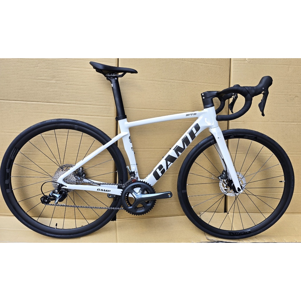 CAMP SR5 一體全隱藏走線油壓碟煞公路車(珍珠白) -【台中-大明自行車】 | 蝦皮購物