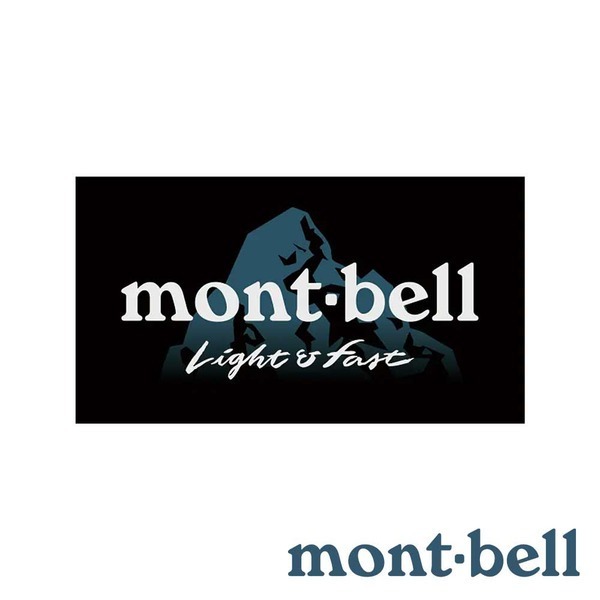 【mont-bell】#5貼紙『黑』1124849 | 蝦皮購物