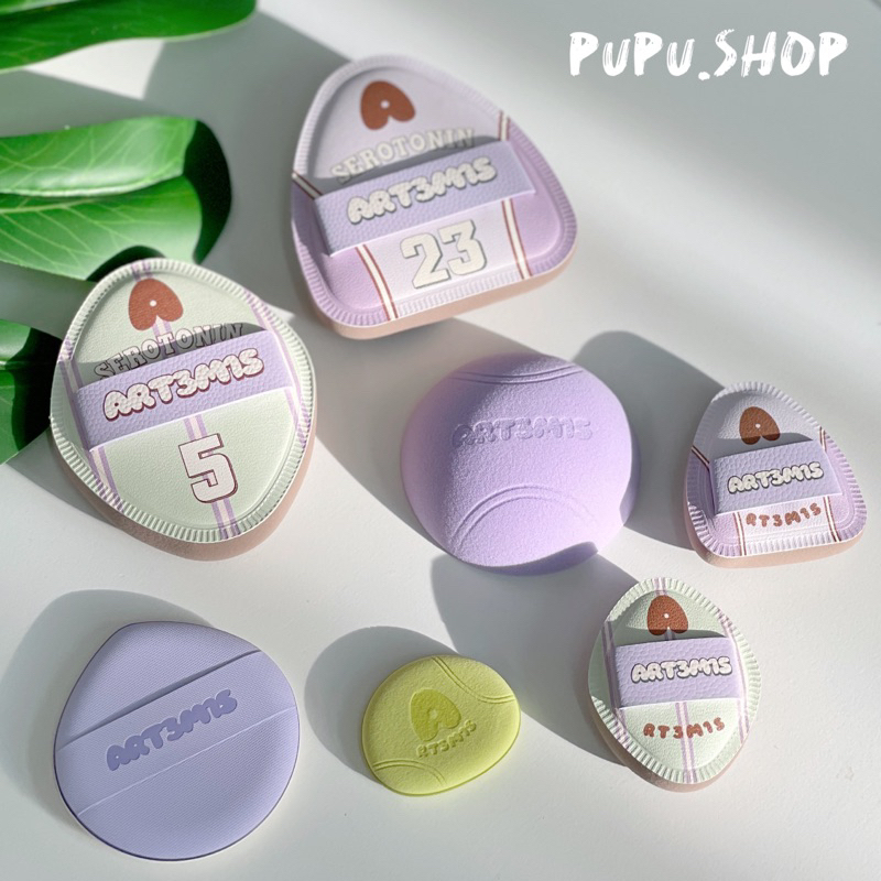 Pupu.shop♡台灣現貨｜凹凸迷思 網球系列 氣墊粉撲 菱零伍 嘿二三 凹凸迷思粉撲 | 蝦皮購物