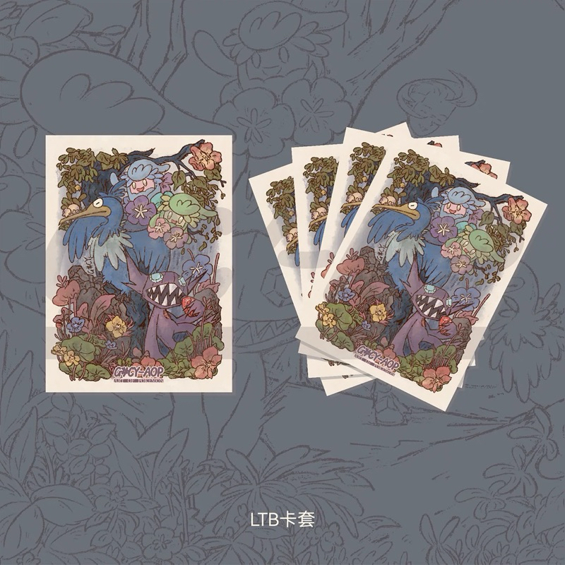 【PTCG大拍賣】放逐LTB 卡套 64張 古月鳥 花療環環 勾魂眼 寶可夢 Pokemon PTCG 91*66mm | 蝦皮購物