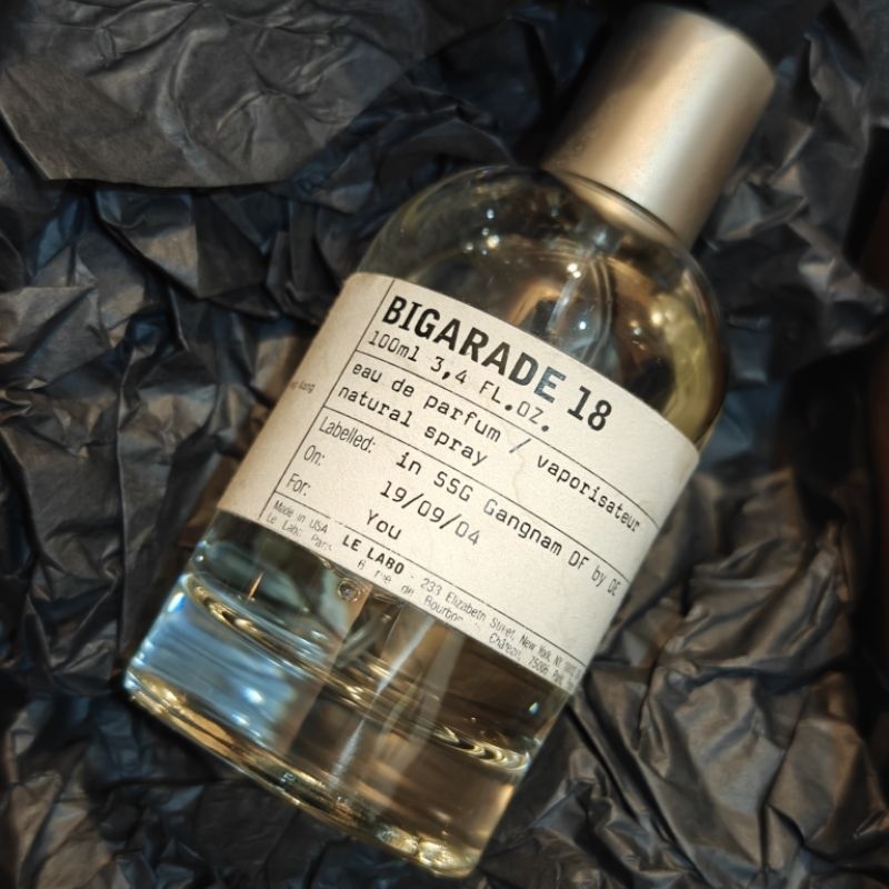 [試香] Le Labo 香港限定 Bigarade 18 苦橙 酸橙 19年初版 城市香限定 | 蝦皮購物