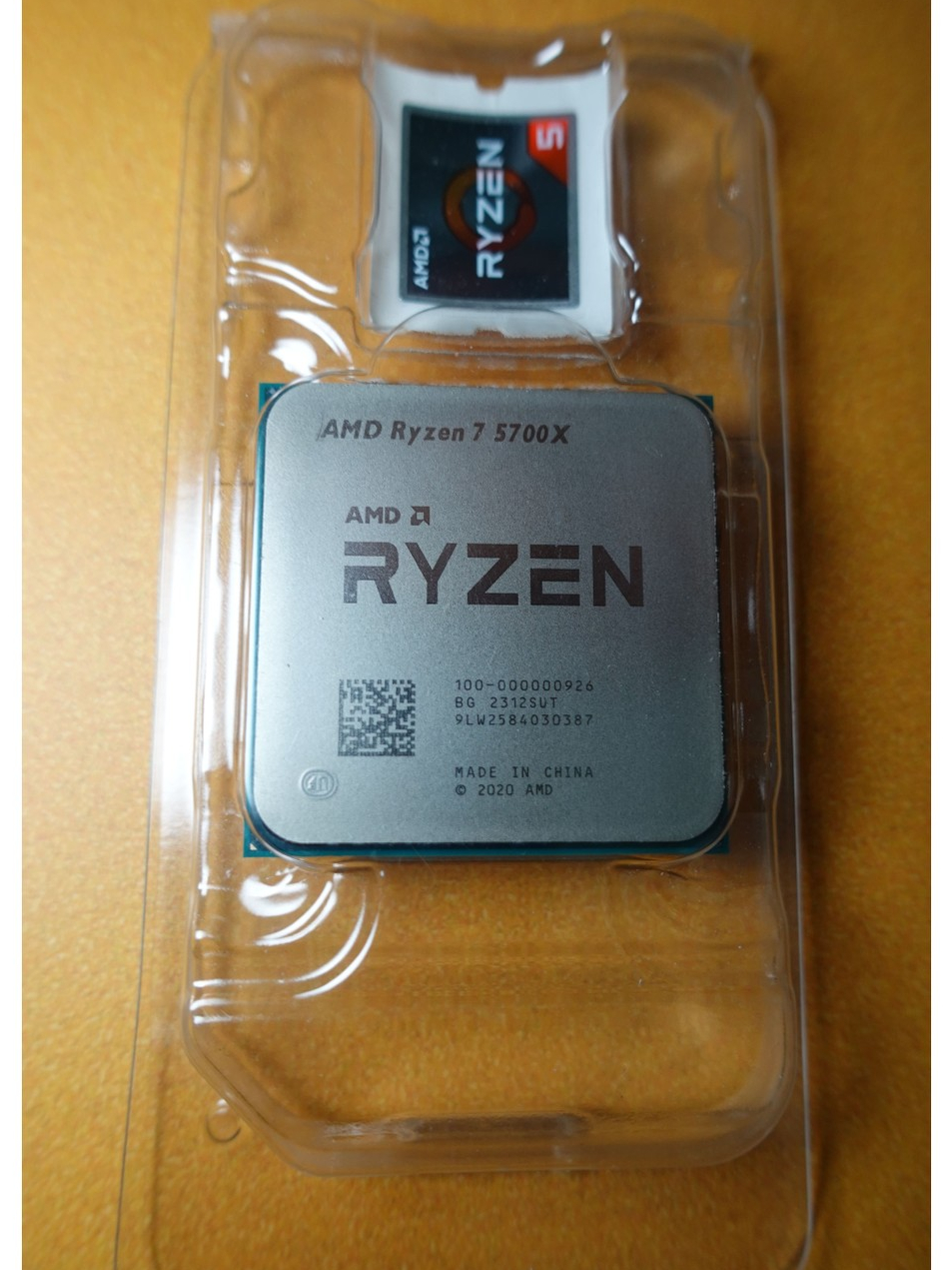 AMD Ryzen 7 5700X R7-5700X CPU 8核16緒處理器 | 蝦皮購物