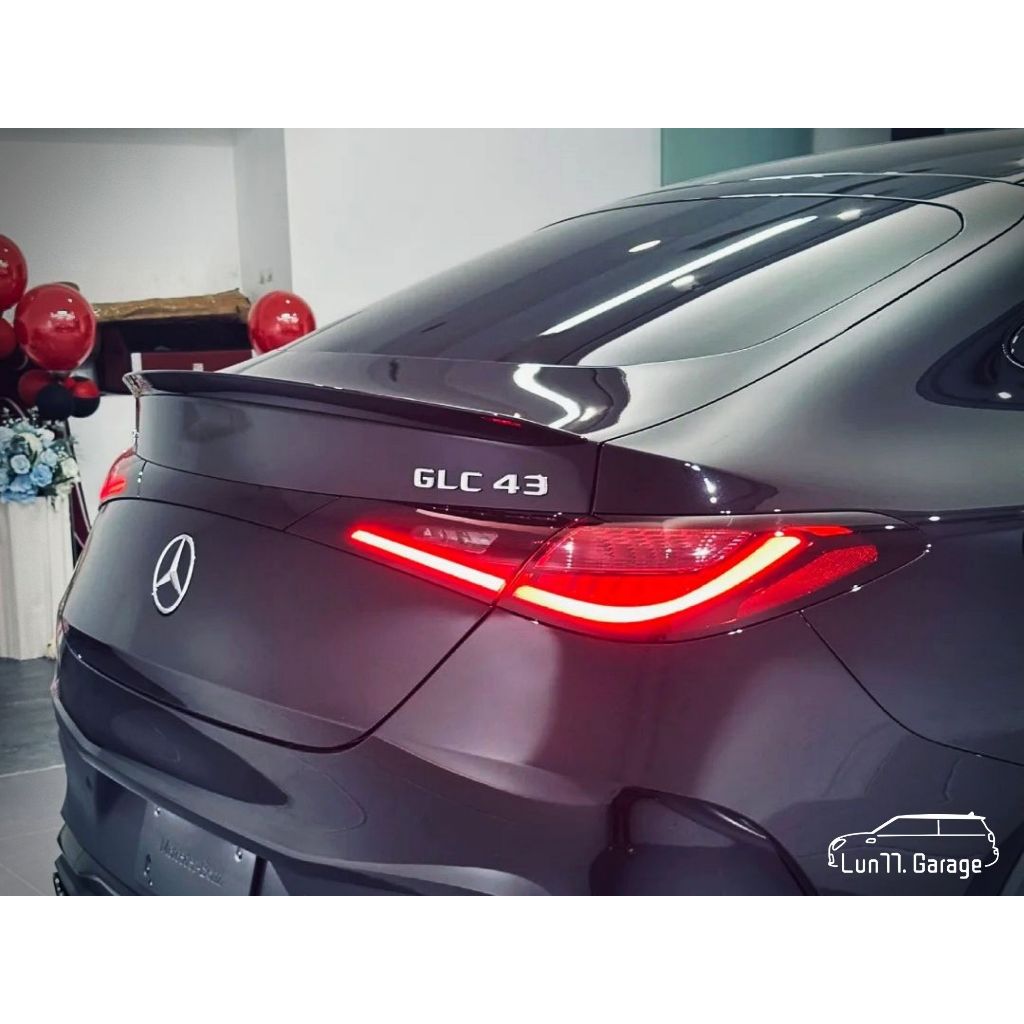 現貨☚ BENZ C254 GLC43 GLC300 COUPE AMG樣式 亮黑 標準白色 尾翼 壓尾 套件 鴨尾改裝 | 蝦皮購物