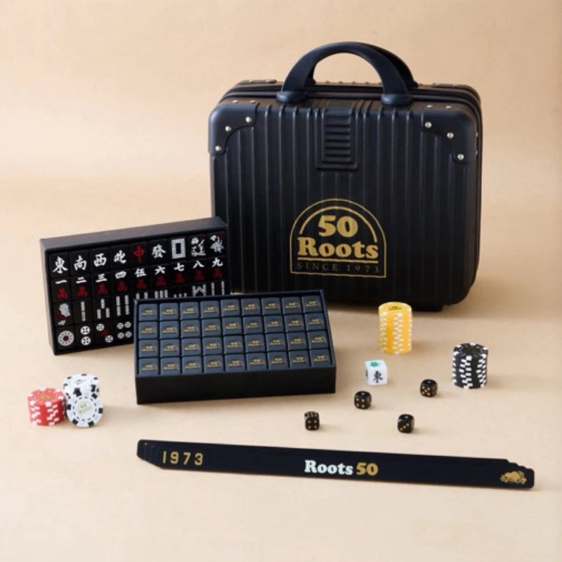 🇨🇦🍁Roots 50週年禮盒麻將組🍁🇨🇦 | 蝦皮購物